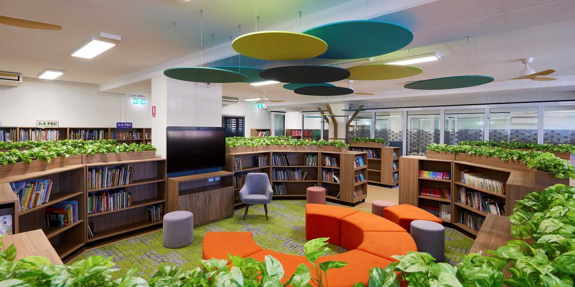 Creative School Library Design for Al-Faisal College Auburn | Amicus